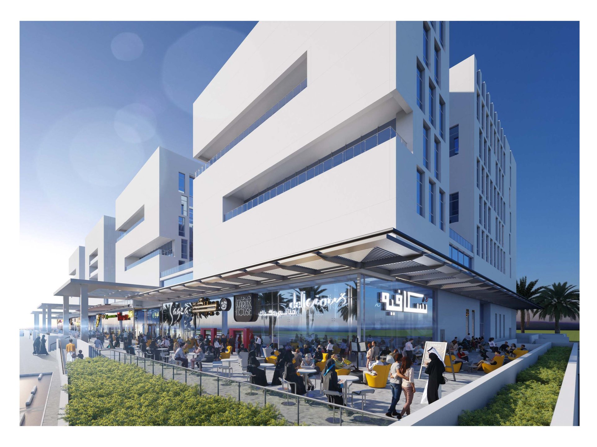 El edificio ICONIC 2022 de Doha - Mecano