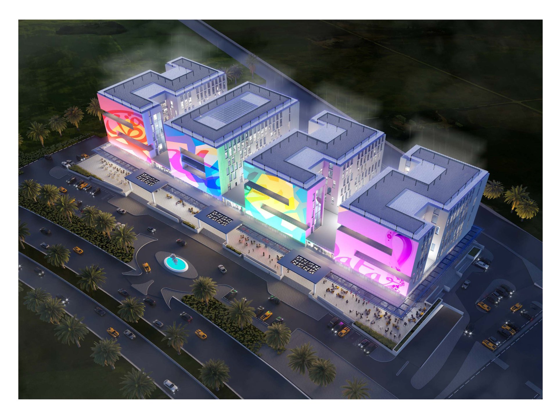 El edificio ICONIC 2022 de Doha - Mecano